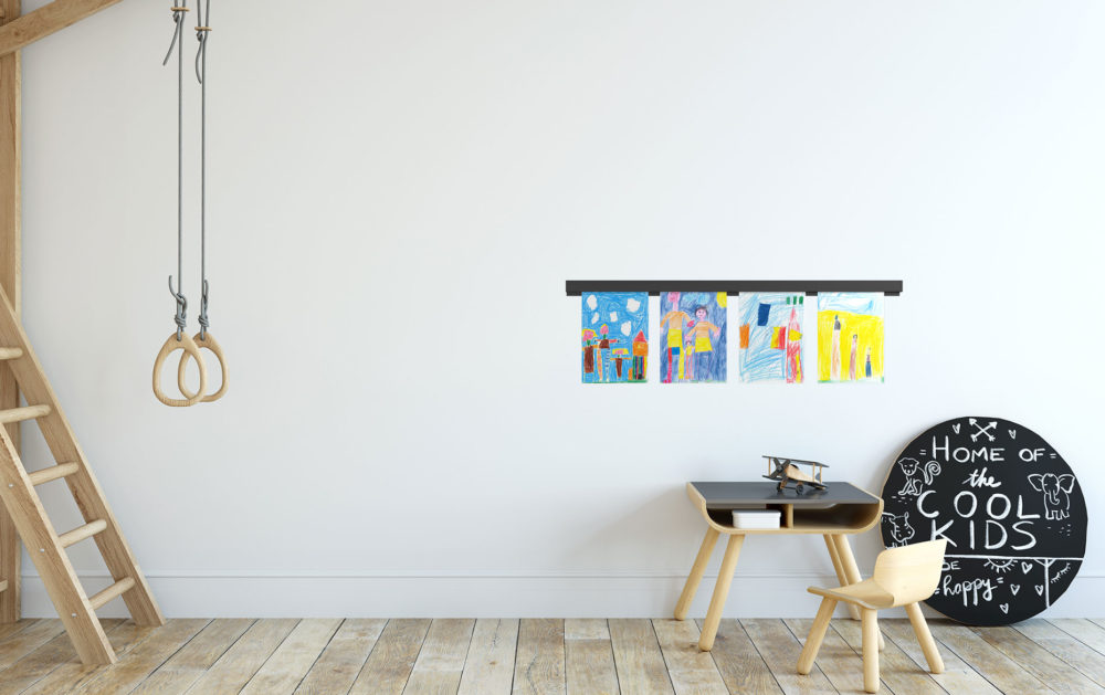 Hanging a drawing - Artiteq