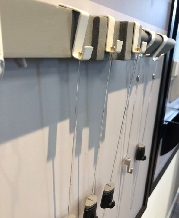 Partition wall hooks - Artiteq