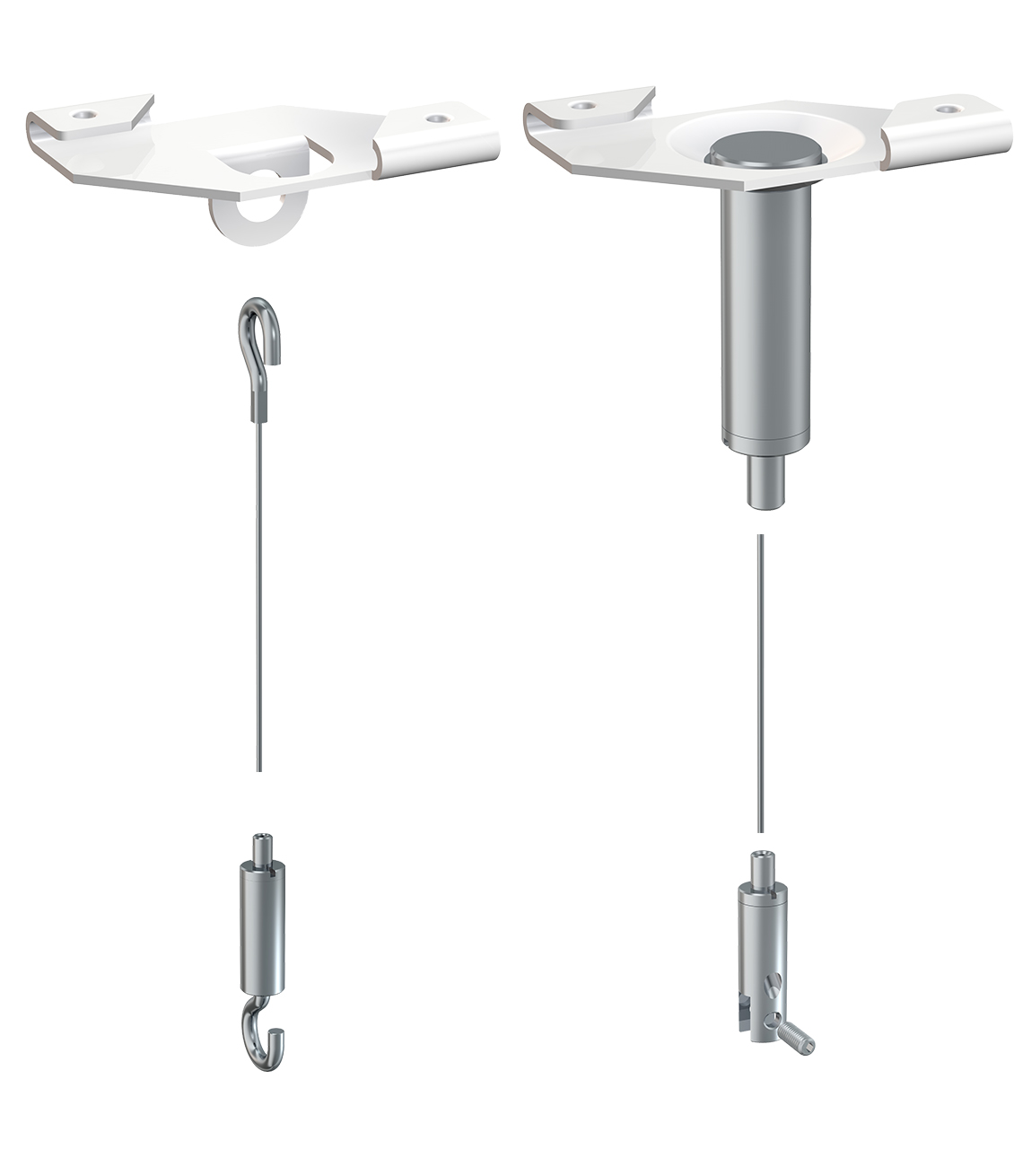 Sign Hanging set recessed ceiling - Artiteq